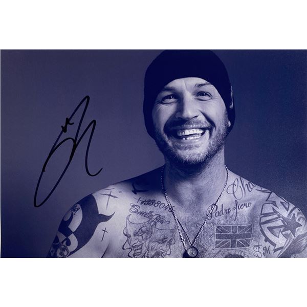 Autograph Signed Tom Hardy Photo