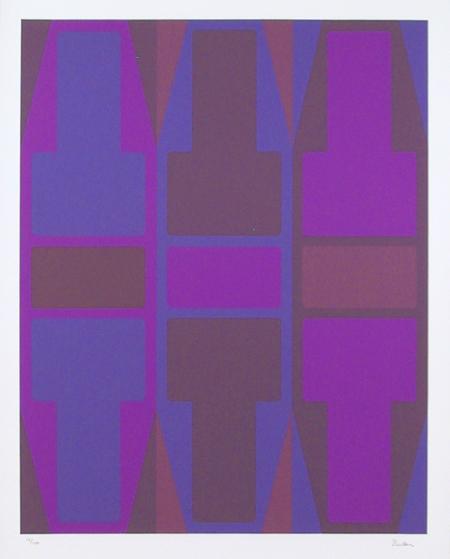 Arthur Boden, Lot of 2 Op-Art Serigraphs