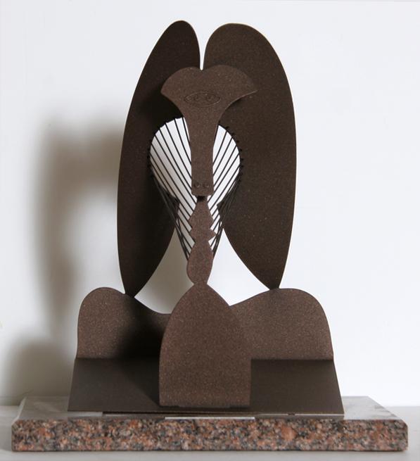Pablo Picasso, The Lady, Steel Sculpture