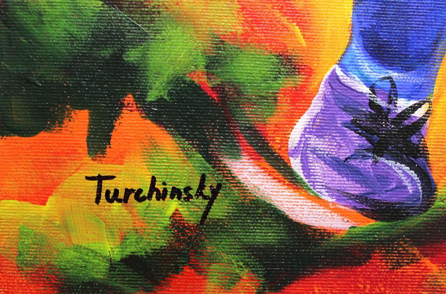 Dimitry Turchinsky- Original Oil on Canvas "Lionel Messi"