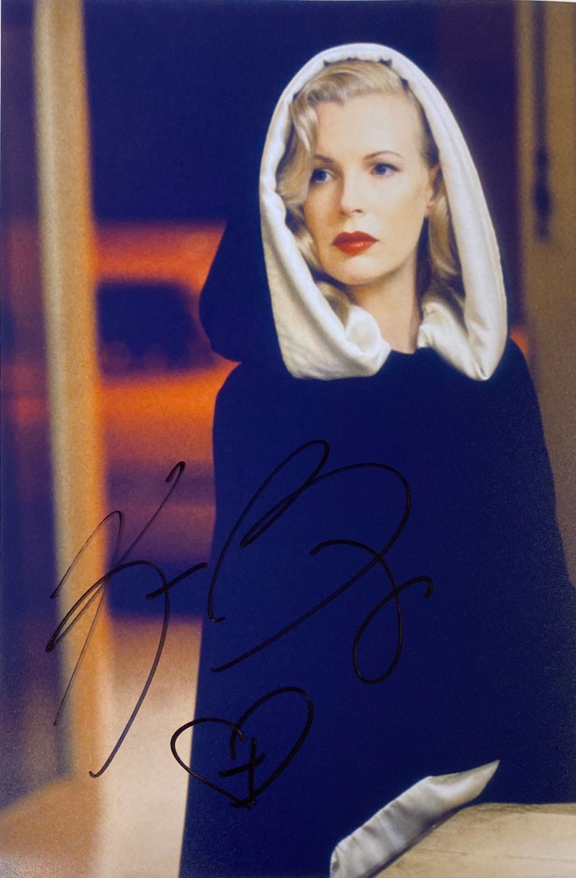 Autograph Signed Kim Basinger Photo