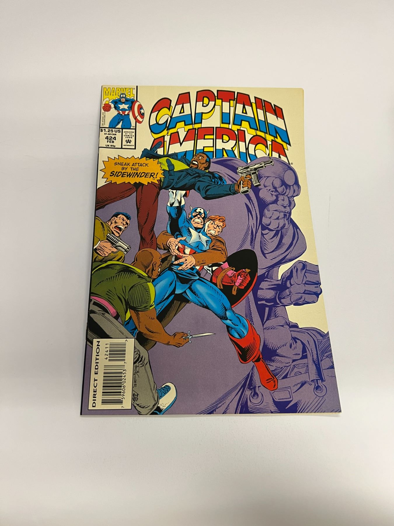 Captain America #424 Vintage Marvel Comic