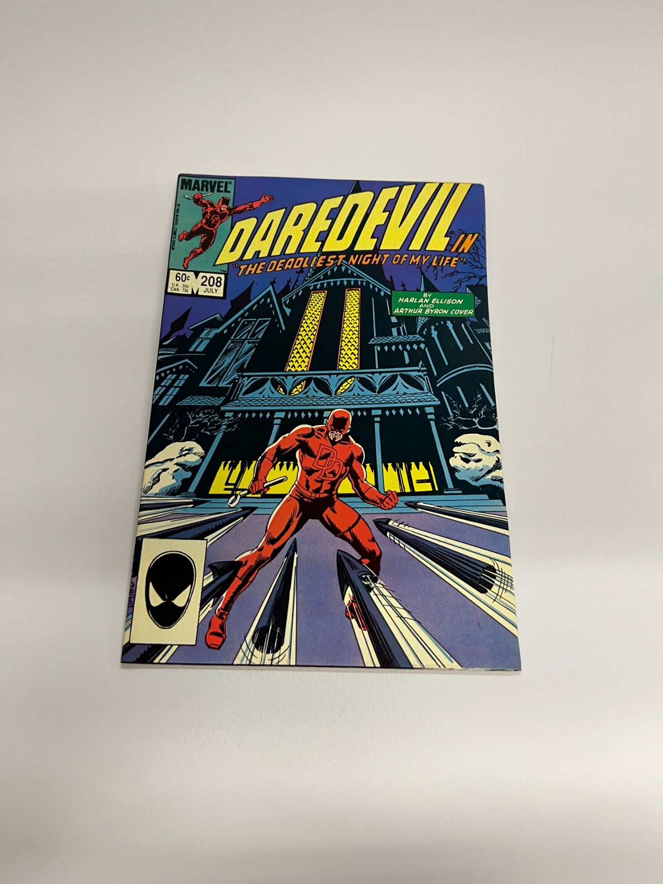 Daredevil #208 Vintage Marvel Comic