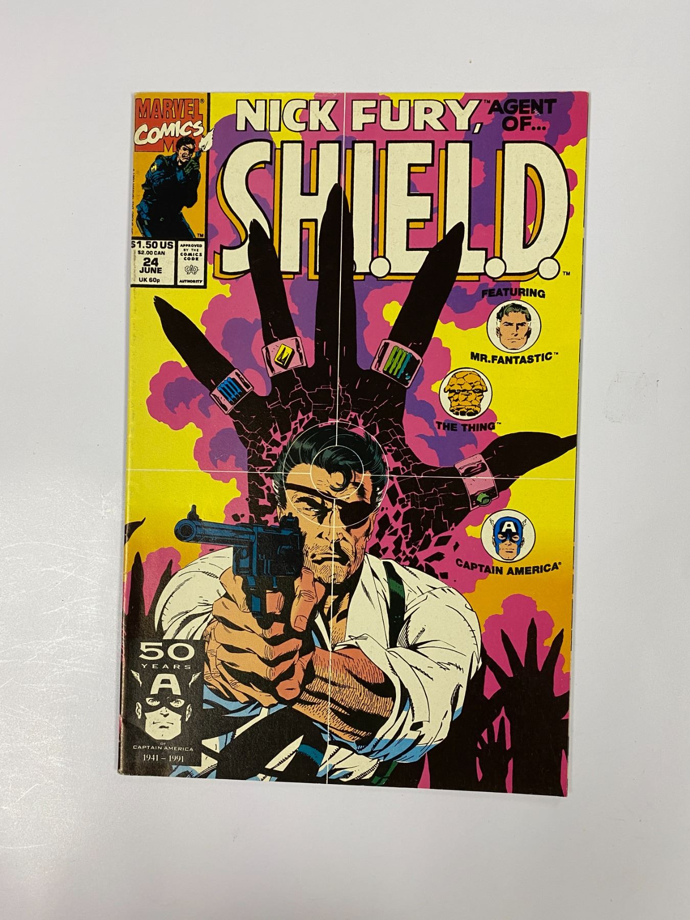 Nick Fury #24 Vintage Marvel Comic