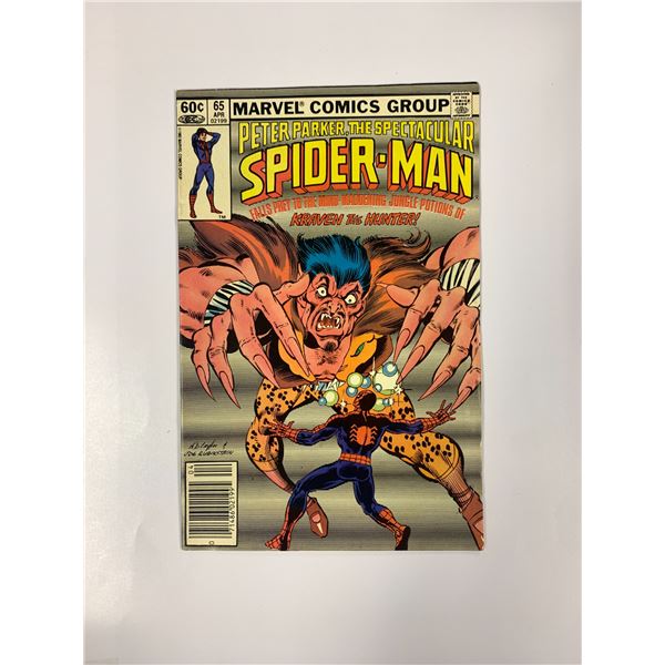 Spiderman #65 Vintage Marvel Comic