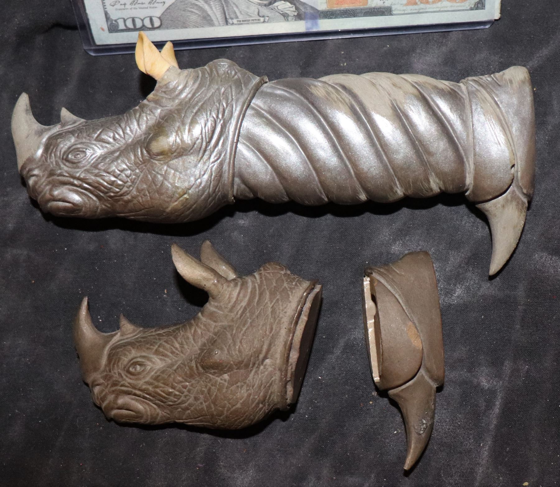 BRAM STOKER'S DRACULA RHINO DAGGER HERO BRONZE AND STUNT RESIN ...