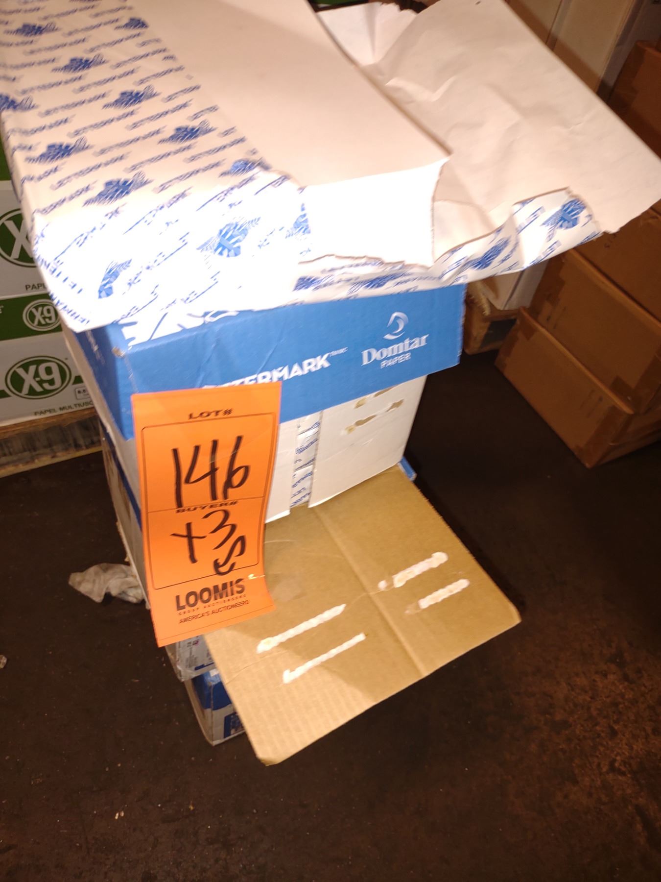3 CASES OF DOMTAR LETTERMARK 8.5" X 11" COPY PAPER / $62.99 PER CASE AT ...
