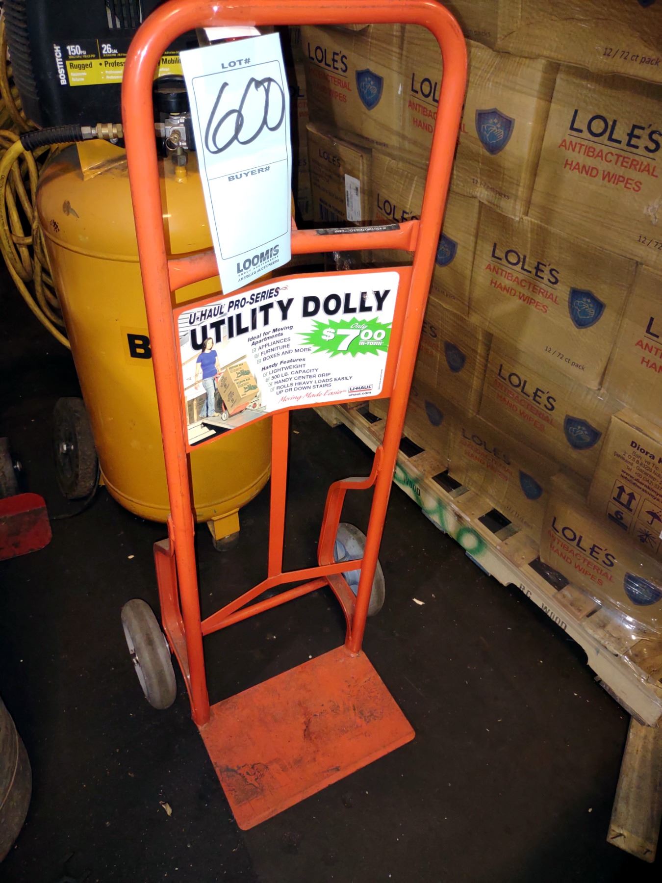 U-HAUL PRO SERIES 2 WHEELED STEEL DOLLY