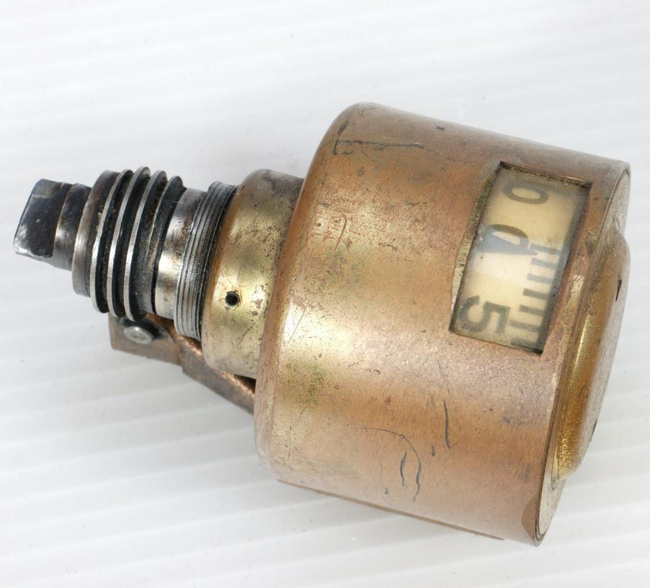 Antique Automobile Brass Speedometers: Jos. W. Jones and unmarked.