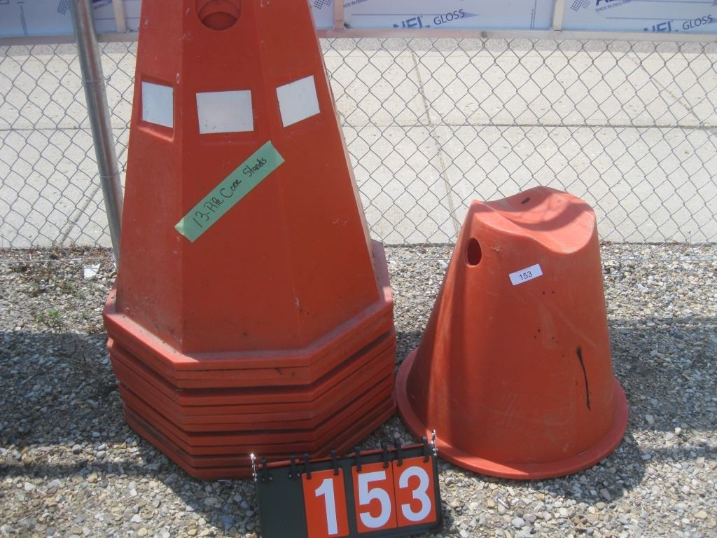 13-Pipe Cone Stands