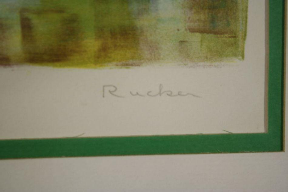 Harrison Rucker (20th Century) Victorian Gold, Lithograph, Numbered 143 ...