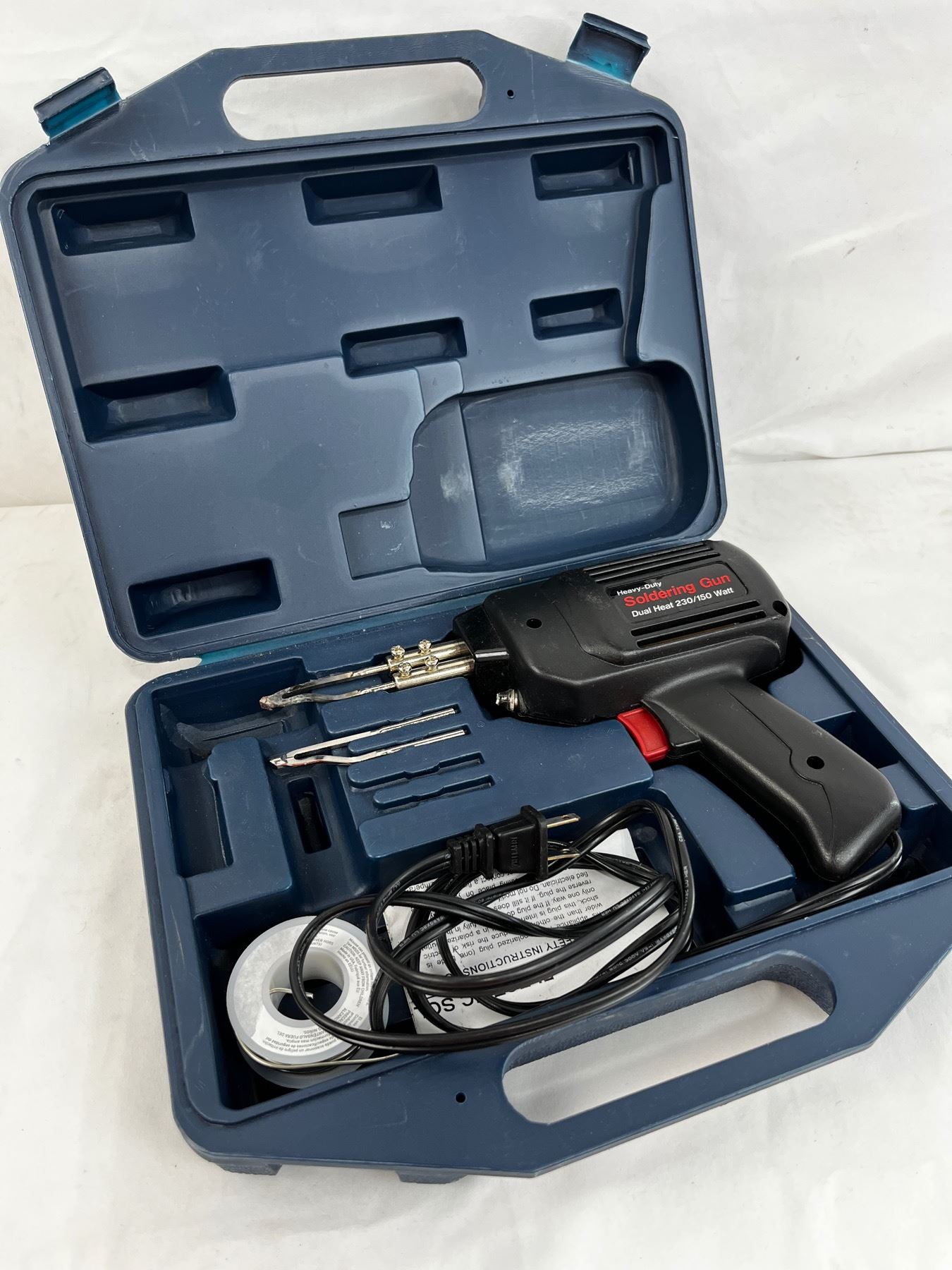 Heavy Duty Soldering Gun Dual Heat 230/150 Watt
