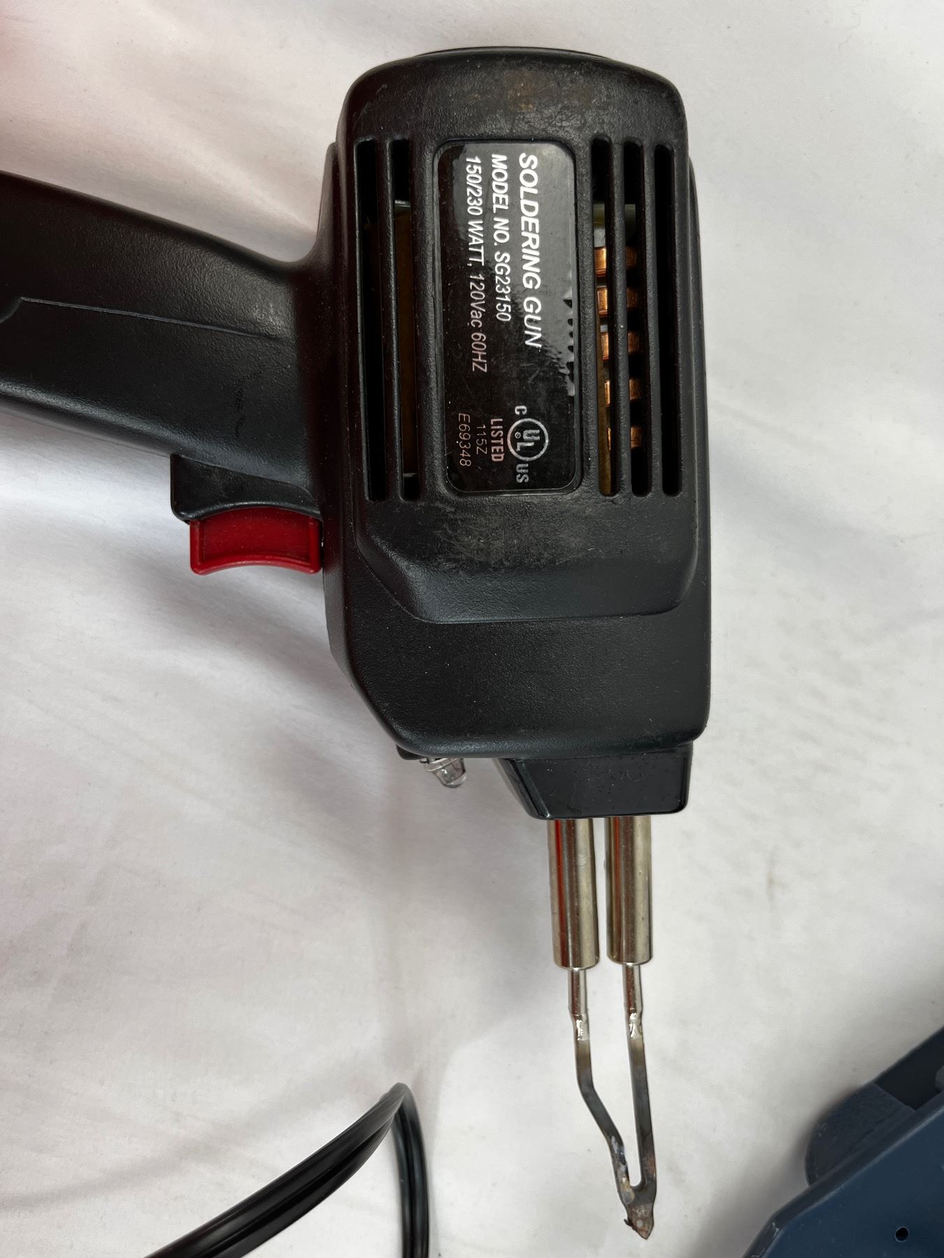 Heavy Duty Soldering Gun Dual Heat 230/150 Watt