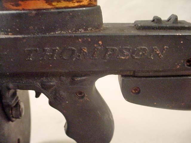 VINTAGE THOMPSON SUB MACHINE GUN LIGHTER - Approx.