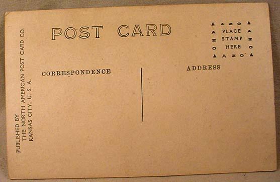 1909 RPPC REAL PHOTO POSTCARD OF GERONIMO CARVING