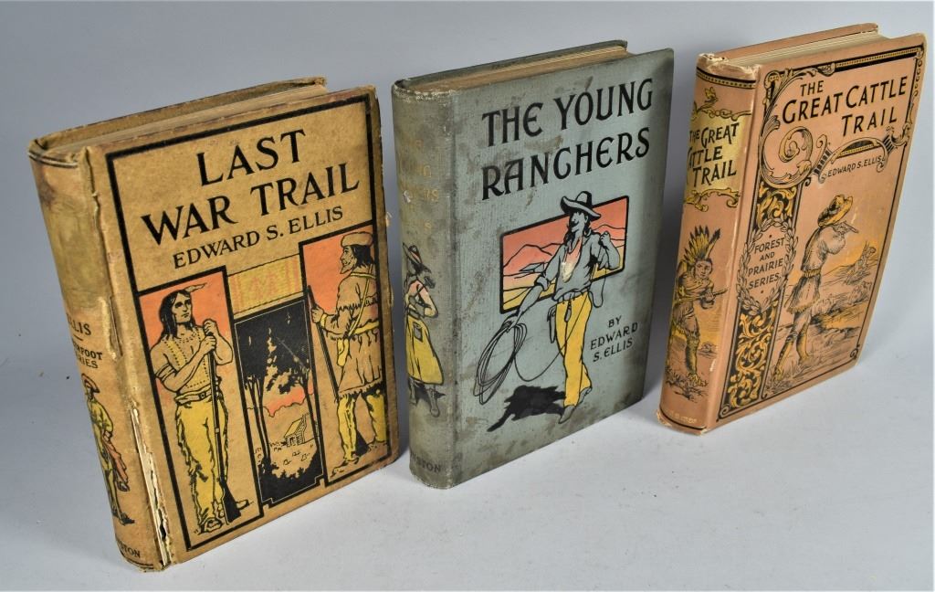 Edward Sylvester Ellis Books-Western Americana