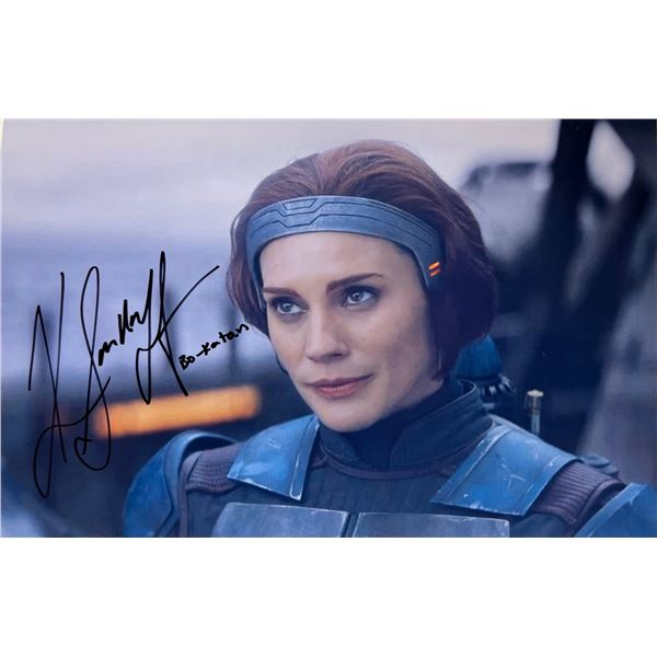 Autograph Signed The Mandalorian Katee Sackhoff Photo
