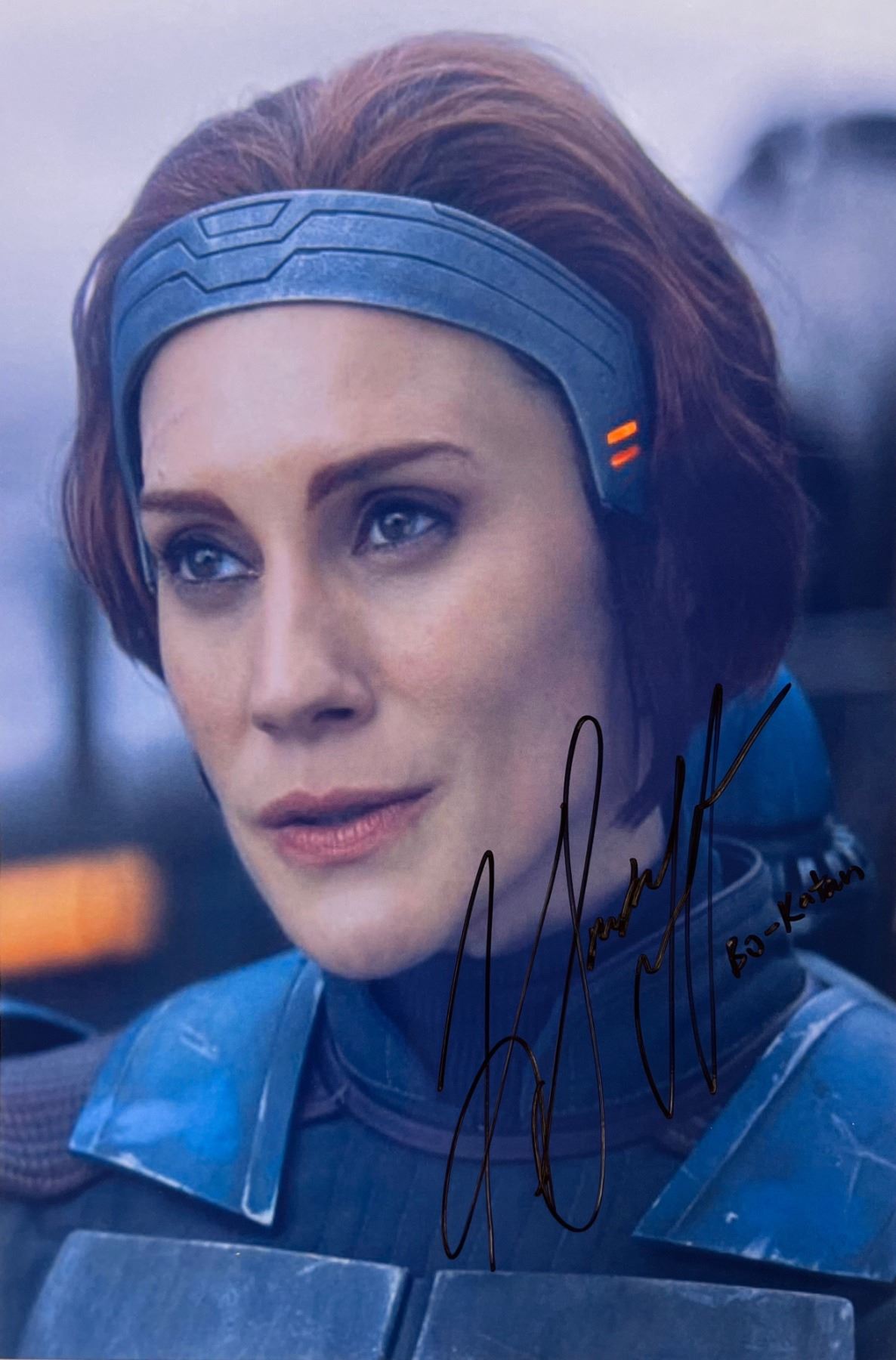 Autograph Signed The Mandalorian Katee Sackhoff Photo