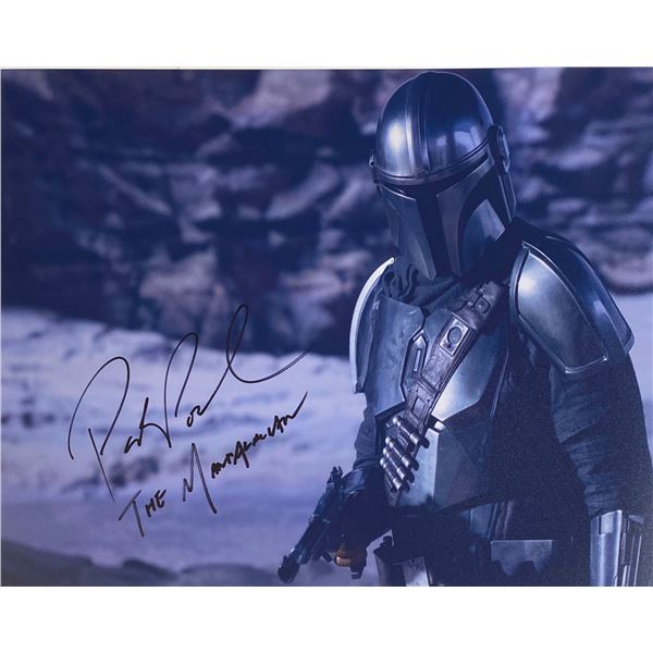 Autograph Signed Mandalorian Pedro Pascal Photo