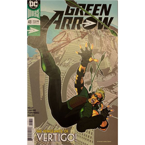 Autograph Signed Arrow Comics