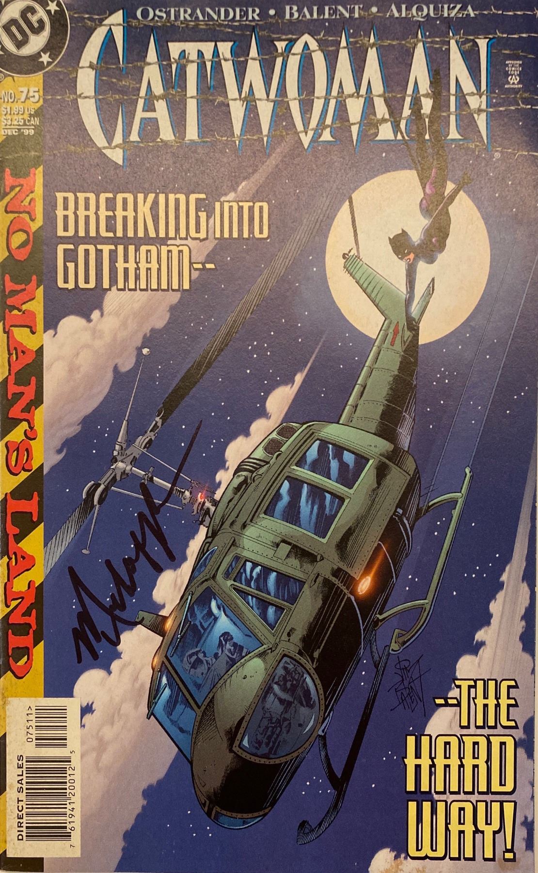 Autograph Signed Catwoman Comics