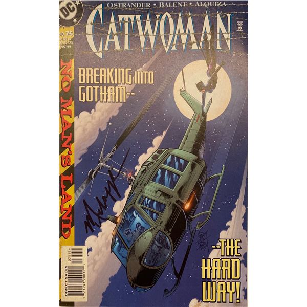 Autograph Signed Catwoman Comics