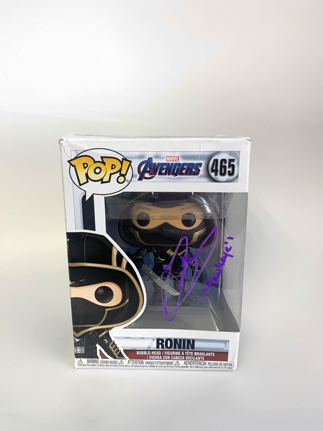 Autograph Signed Avengers Funko Pop
