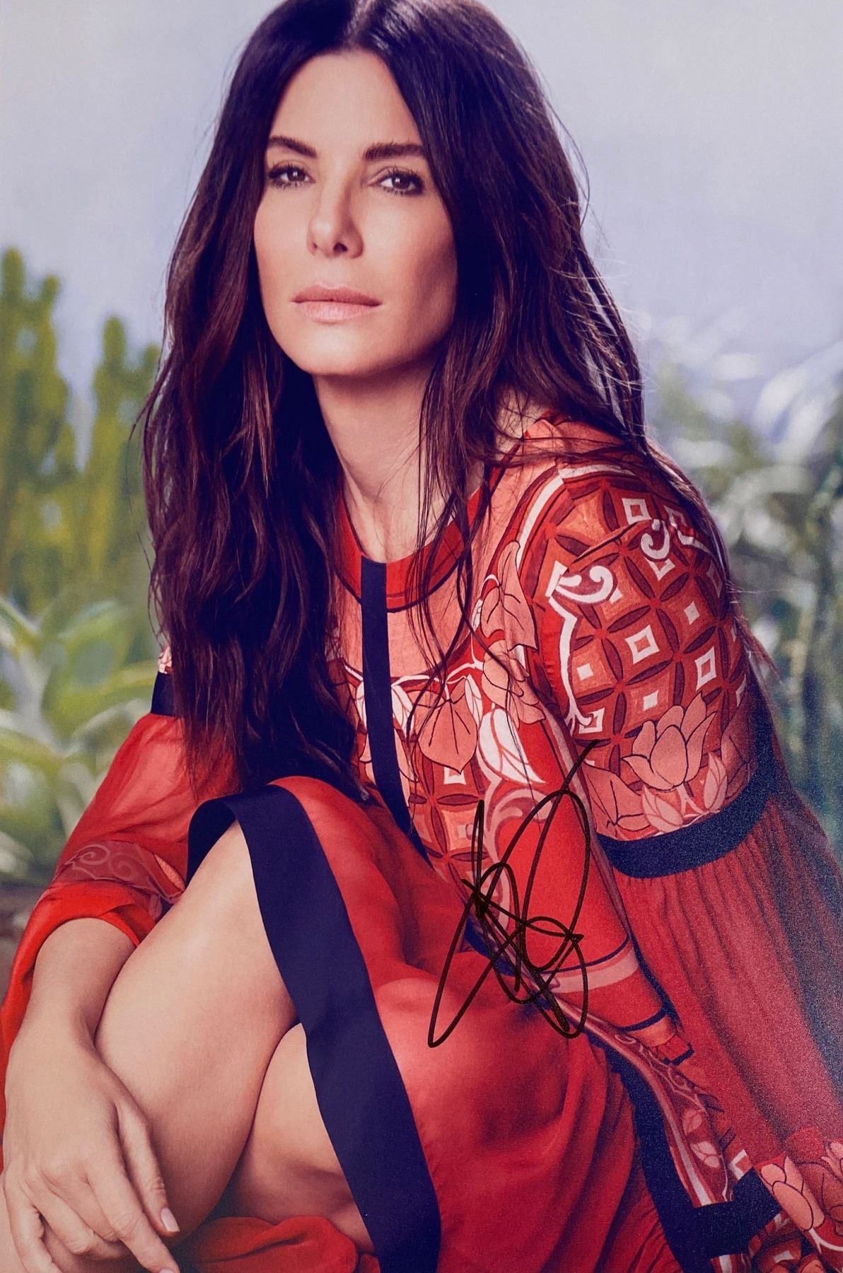 Autograph Signed Sandra Bullock Photo