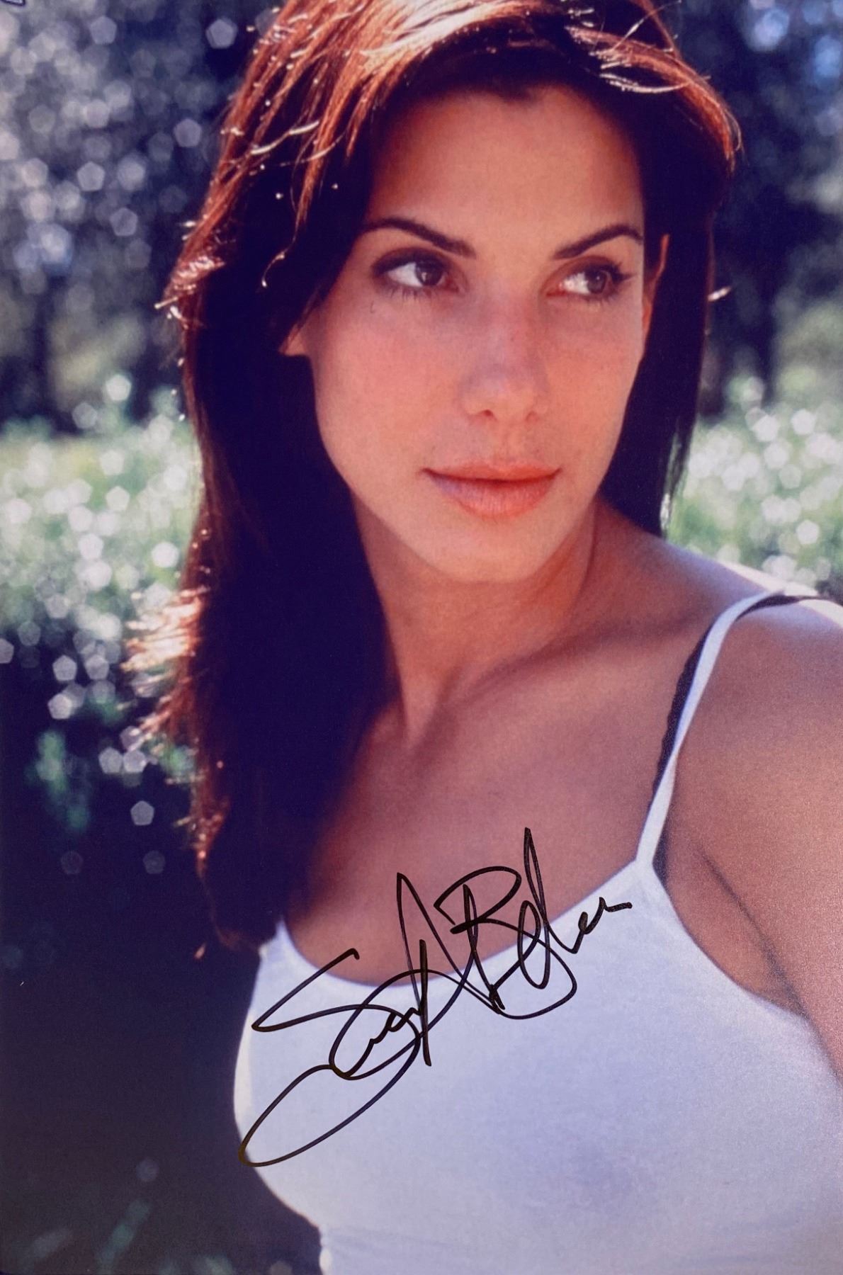Autograph Signed Sandra Bullock Photo