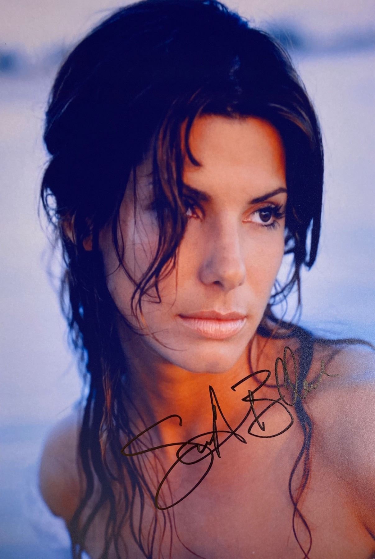 Autograph Signed Sandra Bullock Photo