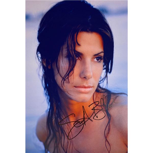Autograph Signed Sandra Bullock Photo