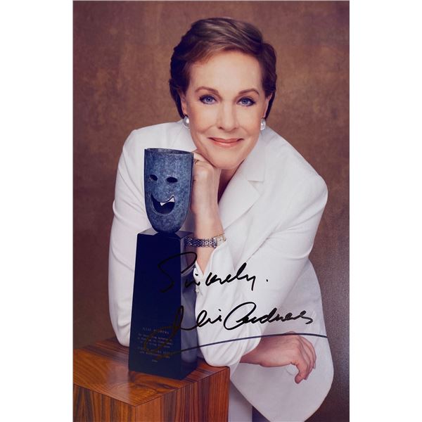Autograph Signed Julie Andrews Photo