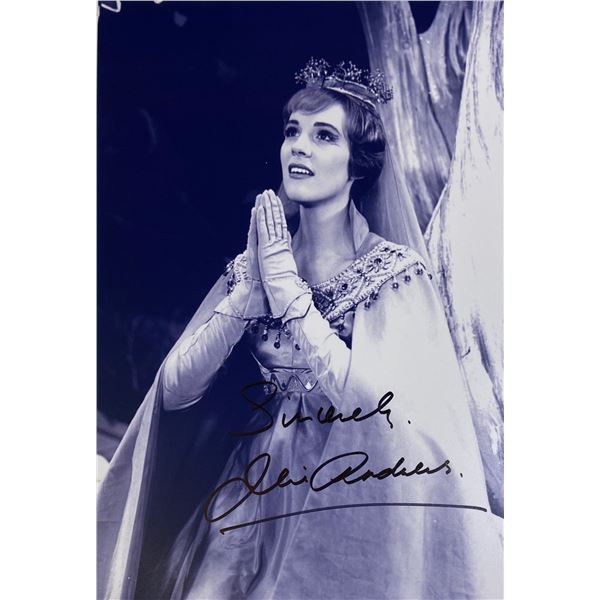 Autograph Signed Julie Andrews Photo
