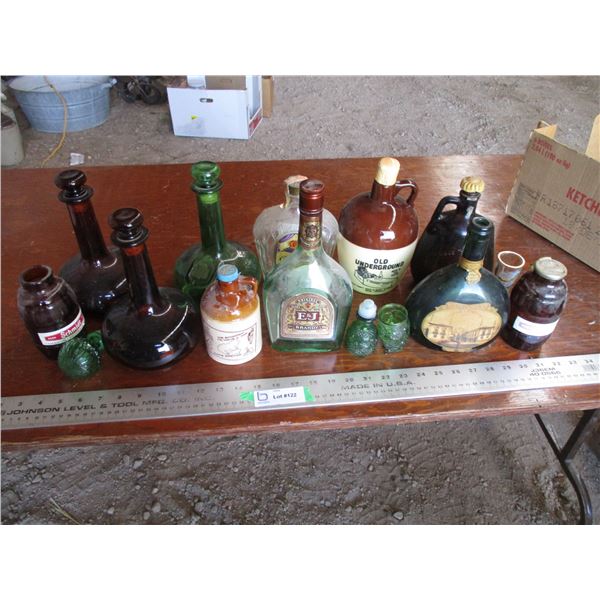 Vintage Whiskey Jugs Bottles Bodnarus Auctioneering