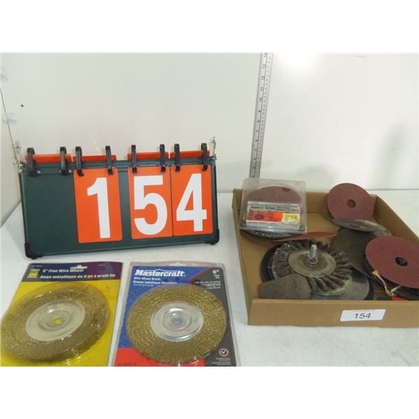 Misc Wire Wheels / Sanding Disc