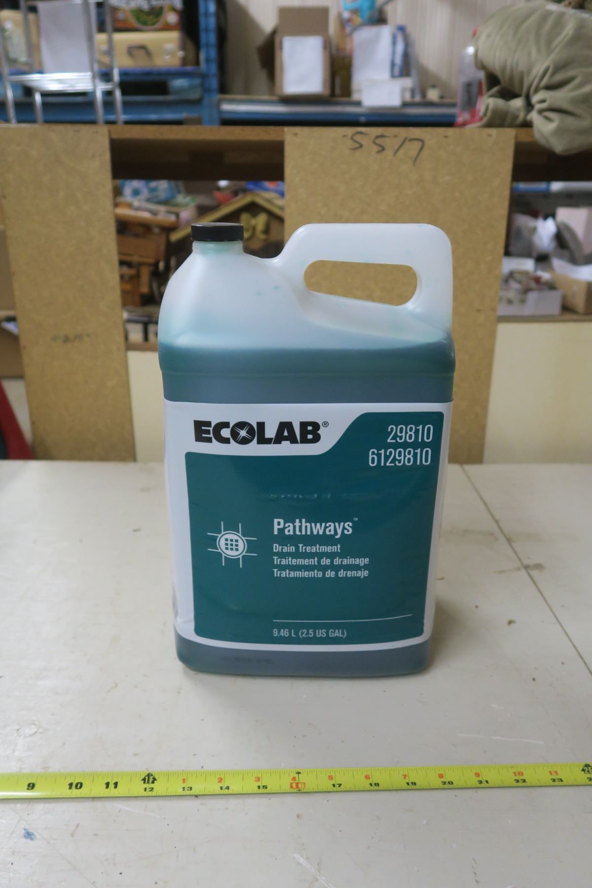 Ecolab Pathways Drain Treatment - New 2.5US GAL