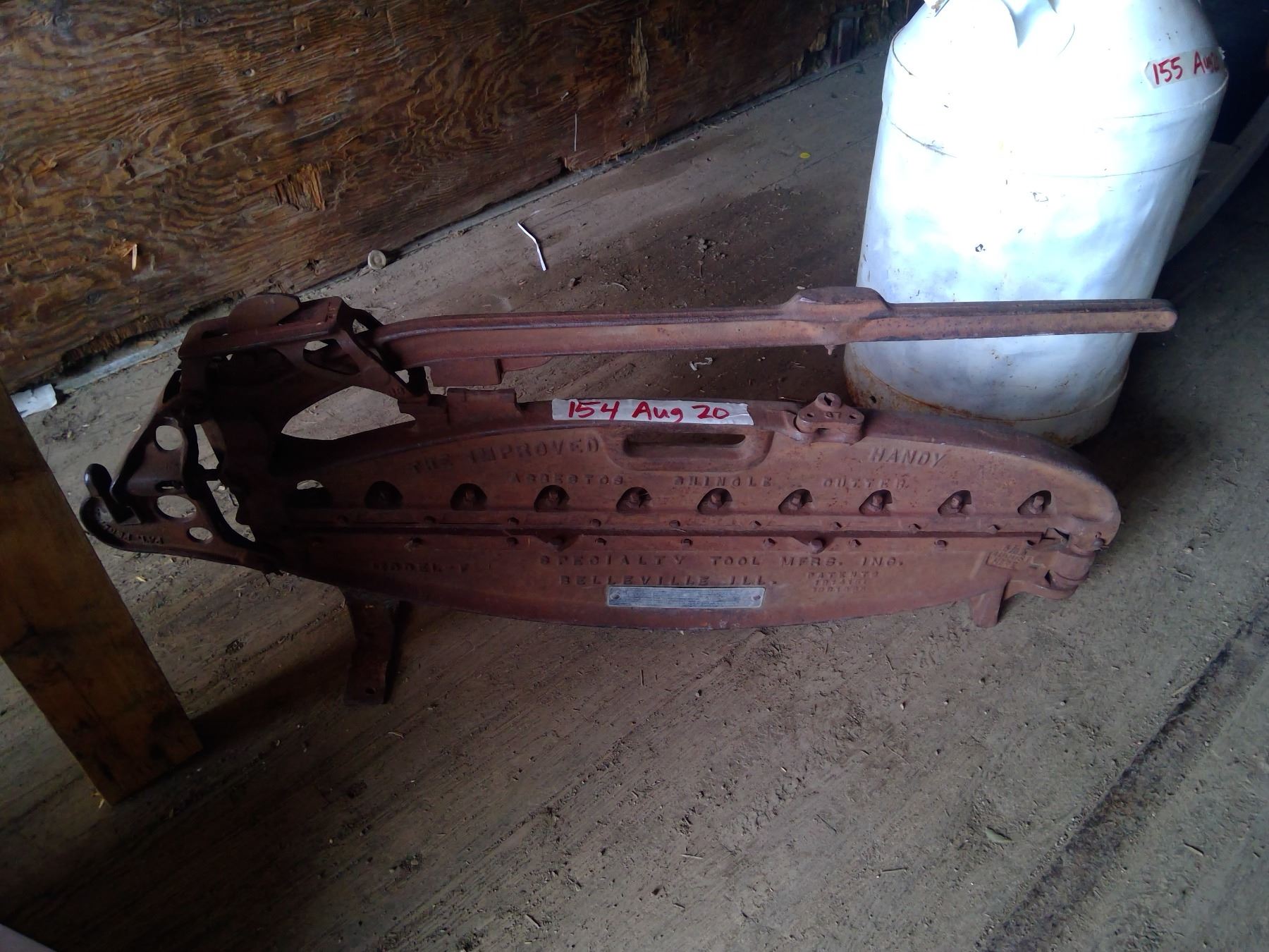Asbestos Shingle Cutter - Schmalz Auctions