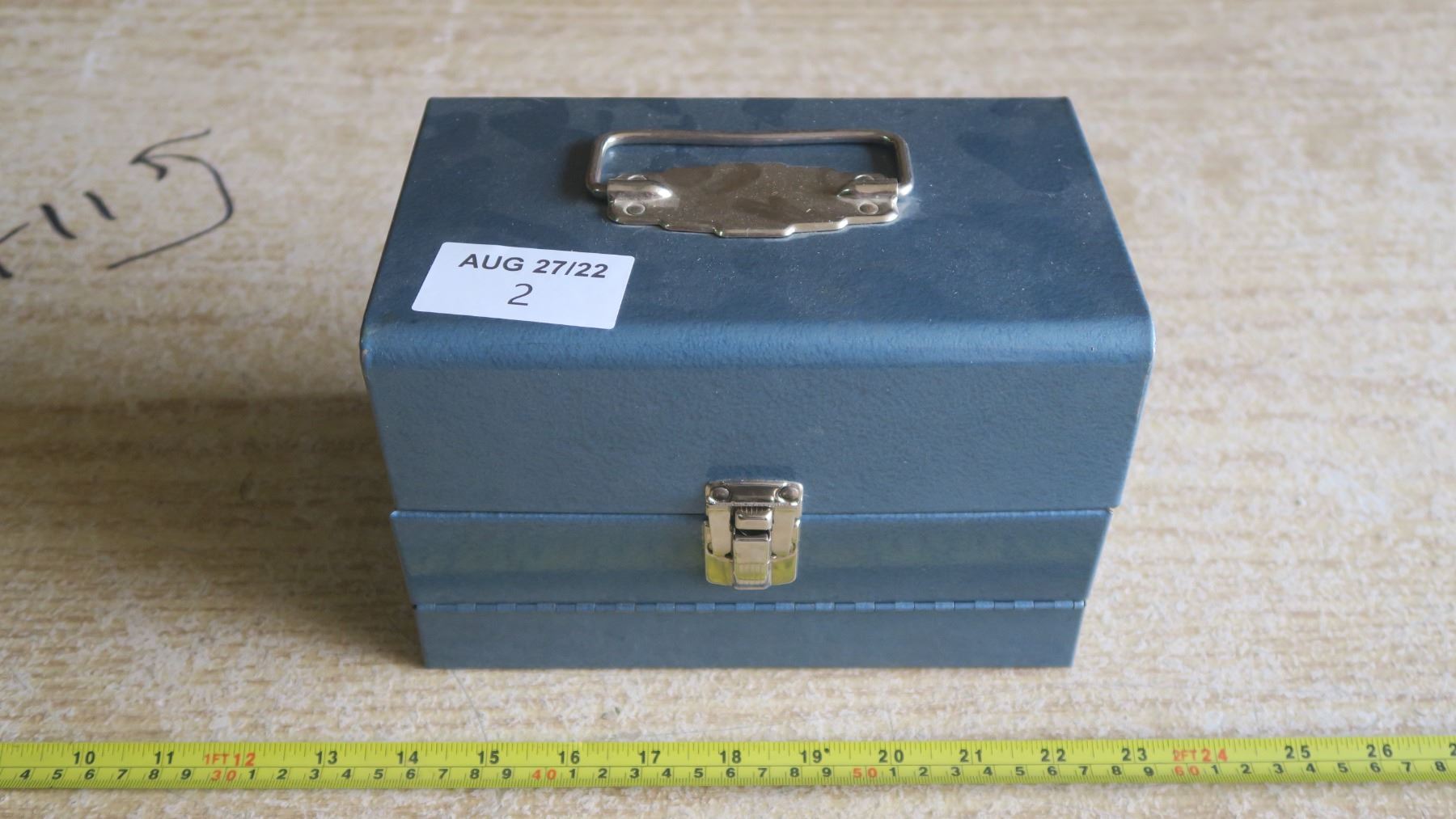 8mm Film Reel, Storage Case & Empty Reels