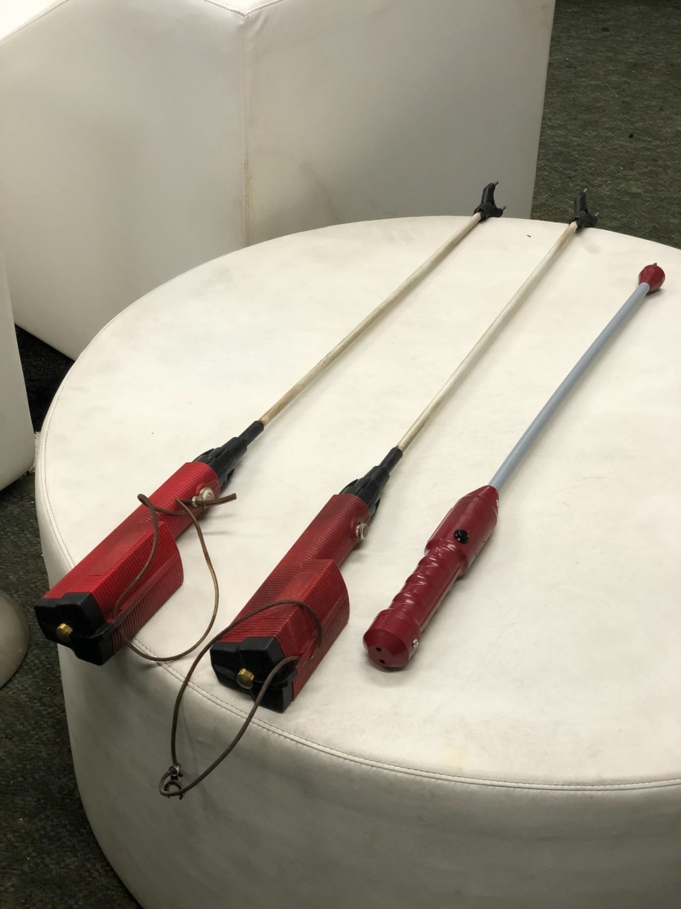 Group of 3 prop cattle electric prods (From the superhero show)