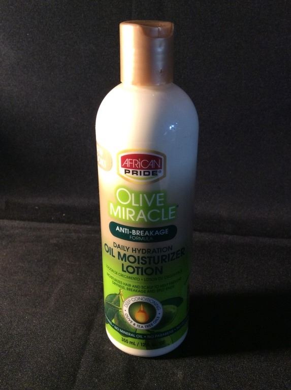 African pride olive miracle anti-breakage formula moisturizing lotion