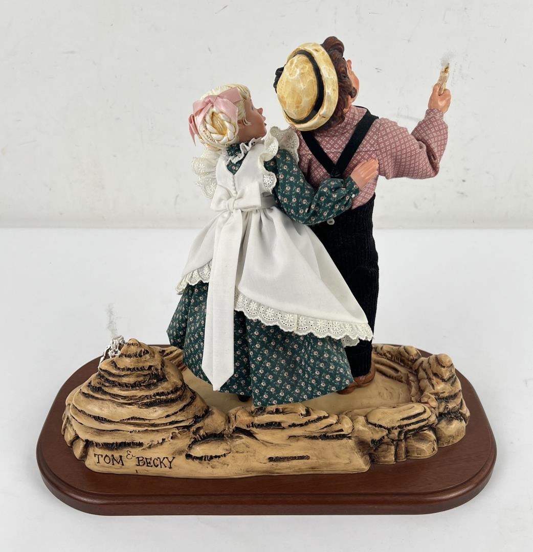 Simpich Character Dolls Lost in the Cave Tom Becky