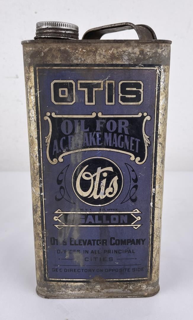 Otis Elevator Brake Magnet Oil Tin Can