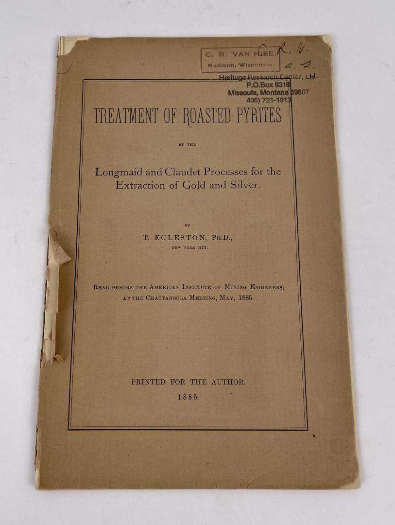 Treatment of Roasted Pyrites