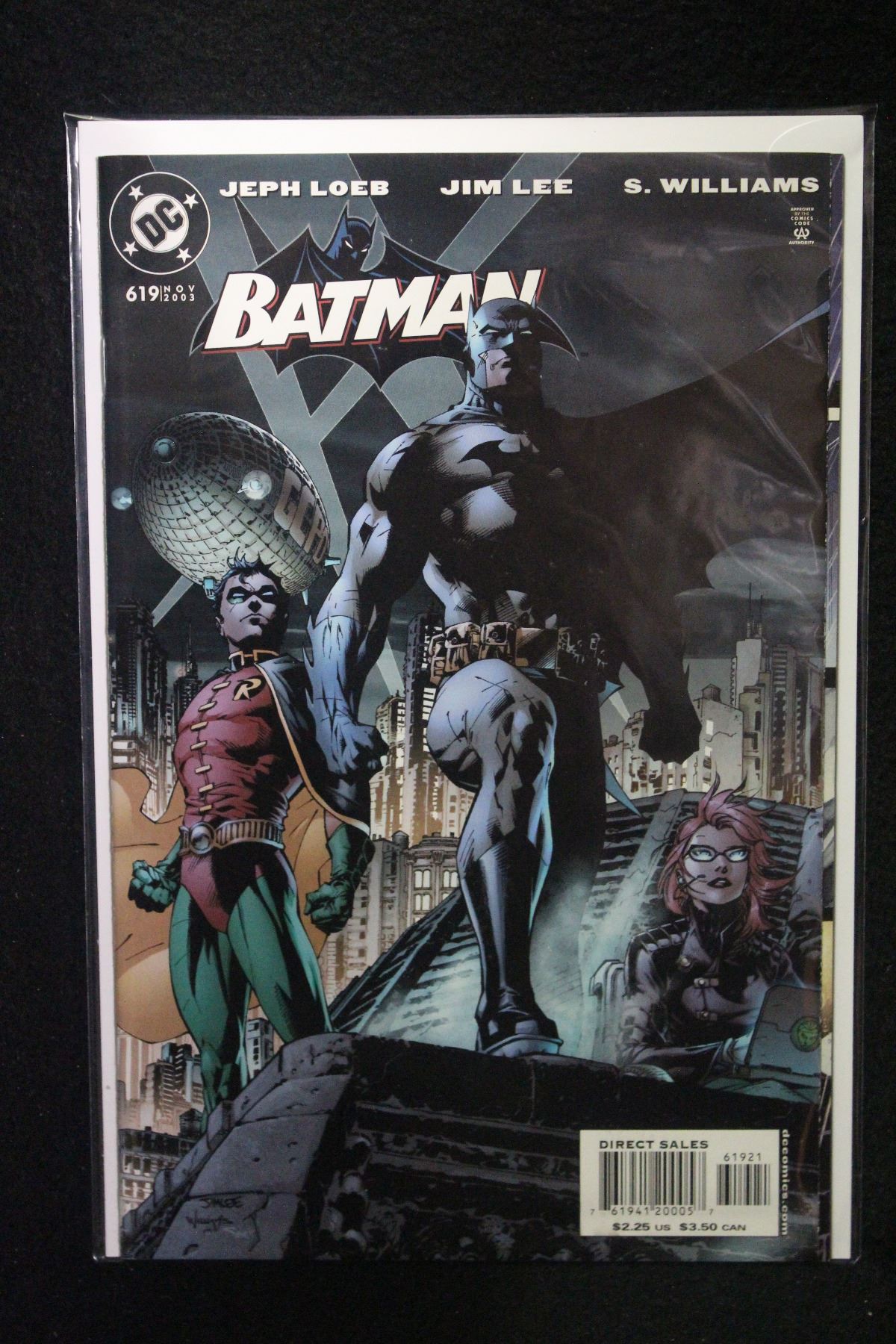 BATMAN #619 JIM LEE ARTWORK