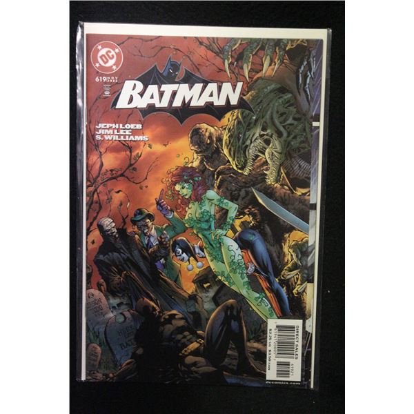 BATMAN #619 VILLAINS COVER JIM LEE ARTWORK
