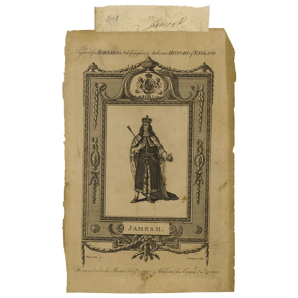 King James II Signature