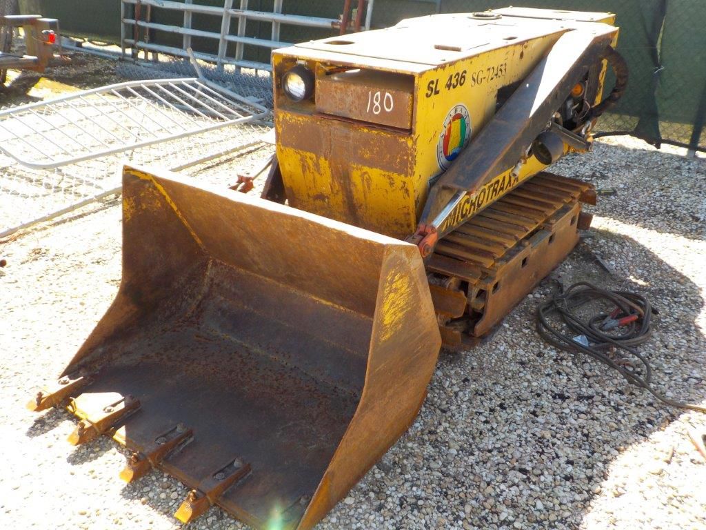 2008 MICROTRAXX SL436 REMOTE CONTROLLED MINI Crawler Loader - J.M. Wood ...