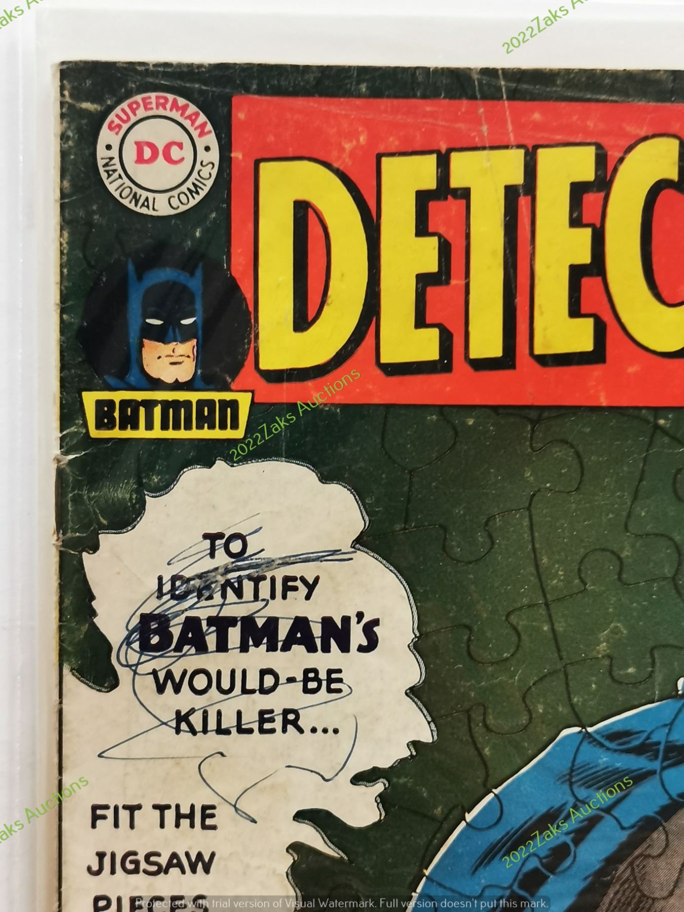 DETECTIVE COMICS NO 367 1967 DC COMICS BATMAN
