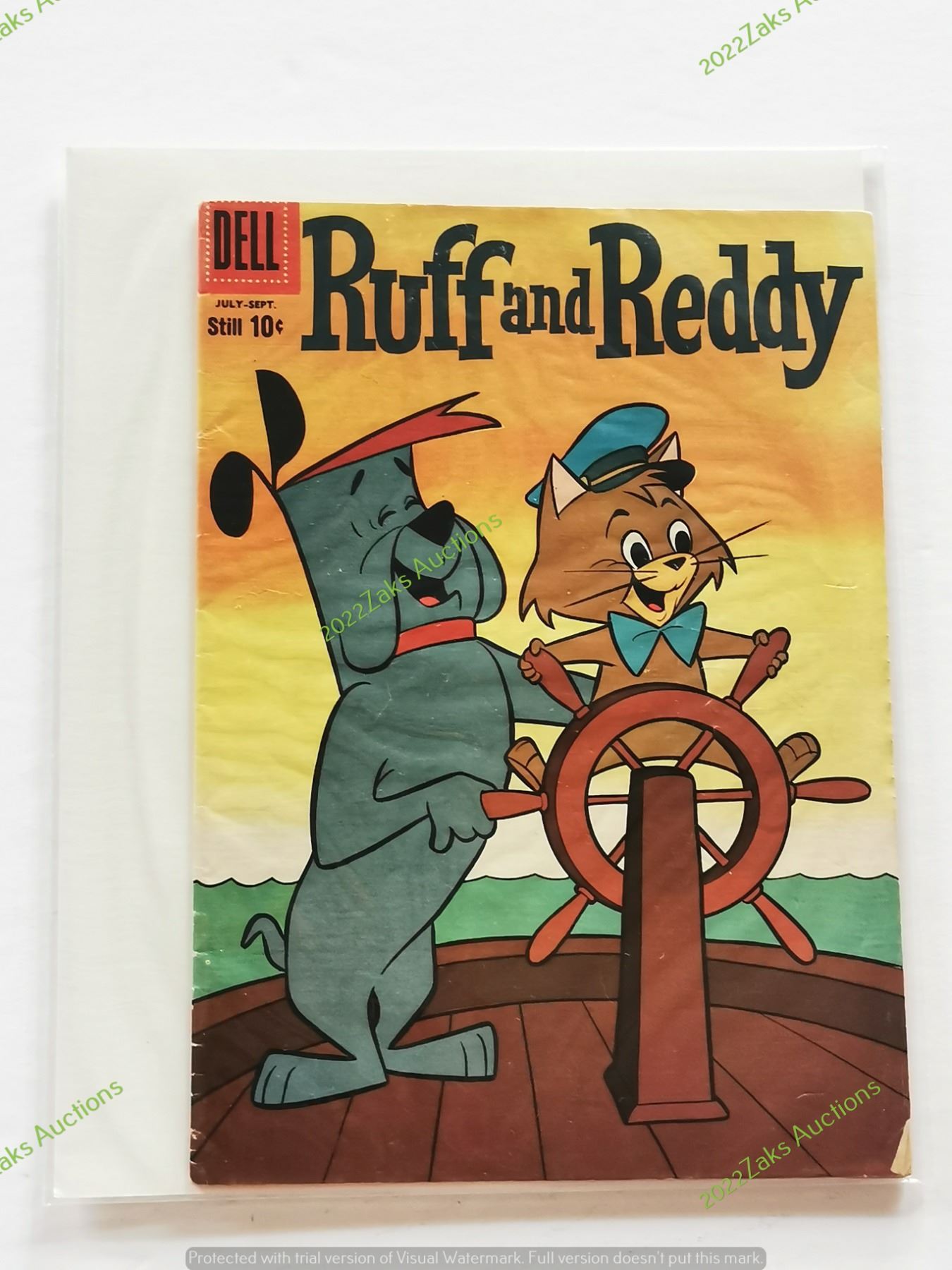 RUFF AND REDDY NO 6 1960 DELL COMICS 10C