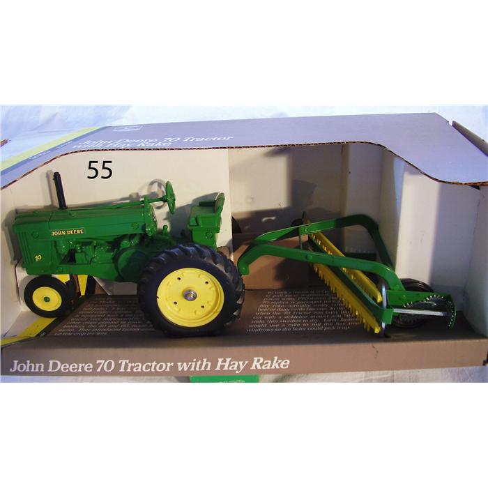 Ertl - John Deere 70 W/Hay Rake #5807